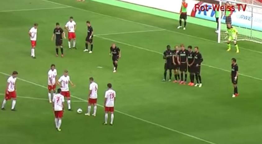 The Most Confusing Free Kick | Amazing Football | Reckon Talk