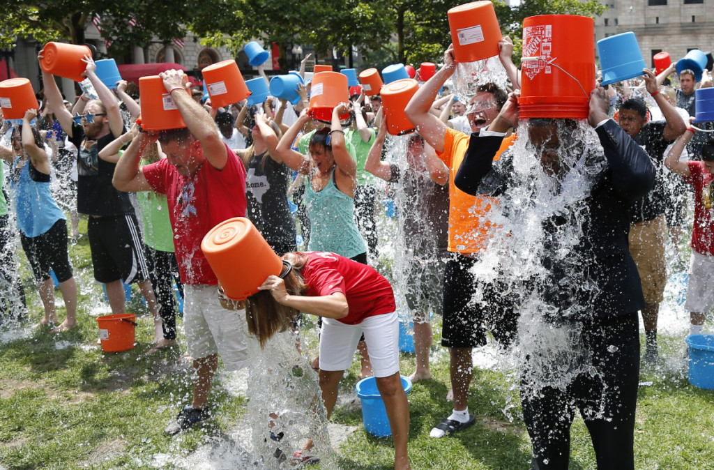 Kids Reaction to ALS Ice Bucket Challenge ! | Reckon Talk