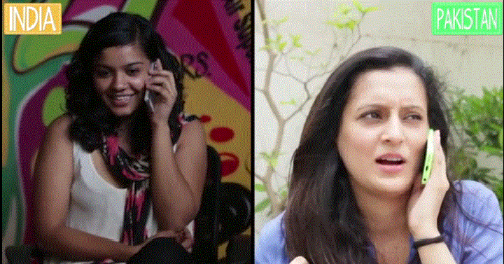 Strangers From India & Pakistan Talk with Each Other For The First Time ...