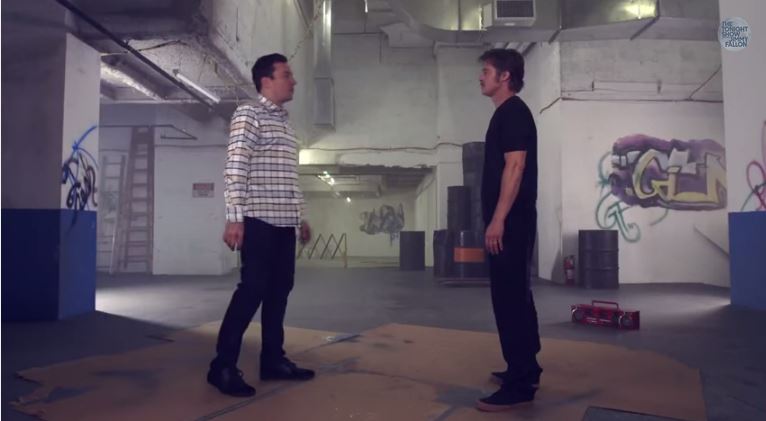 Breakdance Conversation with Jimmy Fallon and Brad Pitt | Reckon Talk Breakdance Conversation with Jimmy Fallon and Brad Pitt | Reckon Talk
