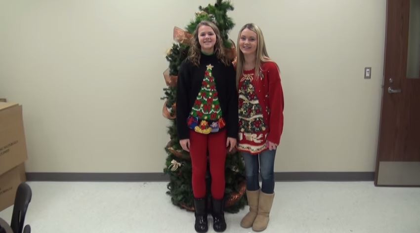 High School Students' Funny Christmas Tree Prank On The Teachers ...