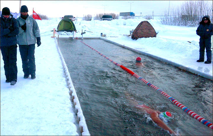 Freezing Ice Swimming In Russia Crazy Siberian Winter Reckon Talk