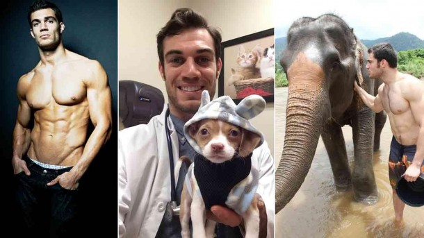 World's Sexiest Vet Evan Antin | Hottest Animal Doctor | 16 Photo ...