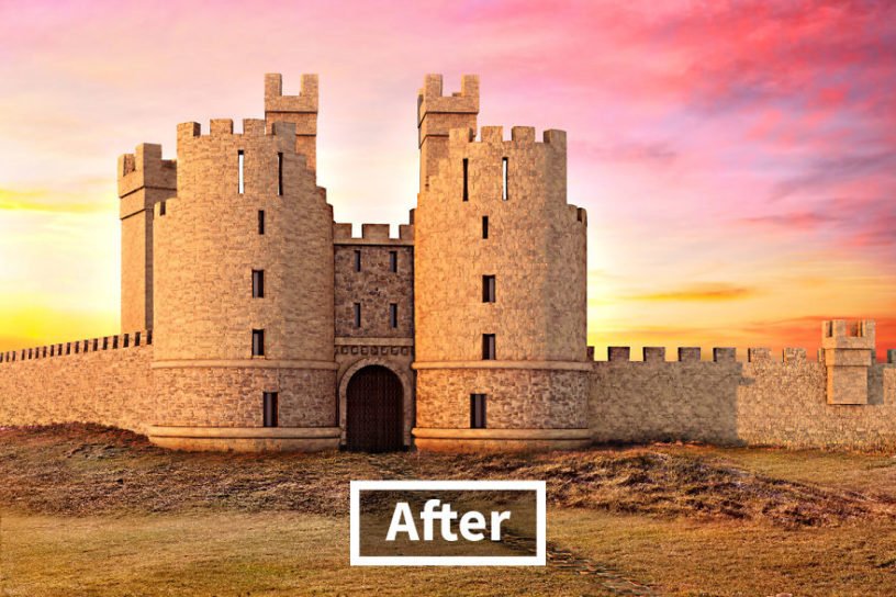 This Is How 6 Castles Across The UK Looked Before Falling Into ...