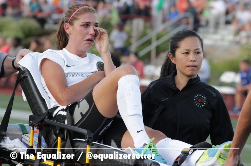 Alex Morgan Crying Reckon Talk