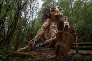 Who is Thomas Dambo? His Giant Wooden Troll Locations, Artwork Photos ...