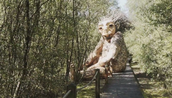 Who is Thomas Dambo? His Giant Wooden Troll Locations, Artwork Photos ...