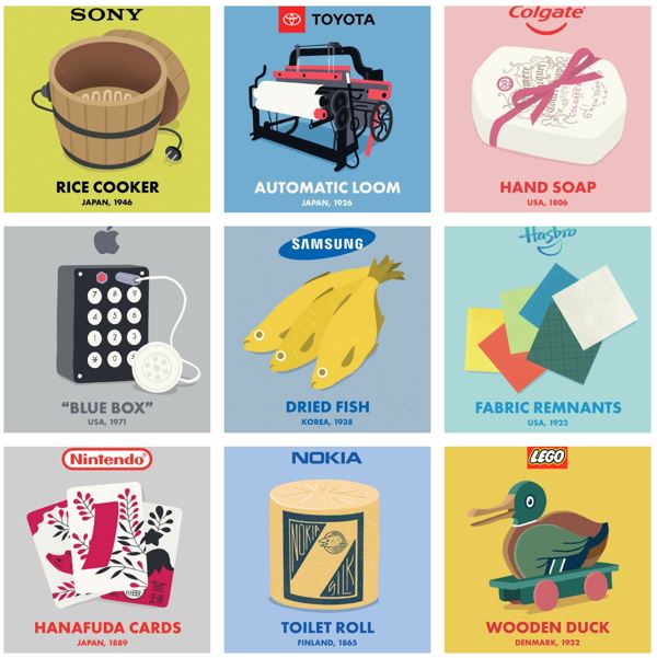 10 Unexpected Products These Famous Brands Started With | Reckon Talk