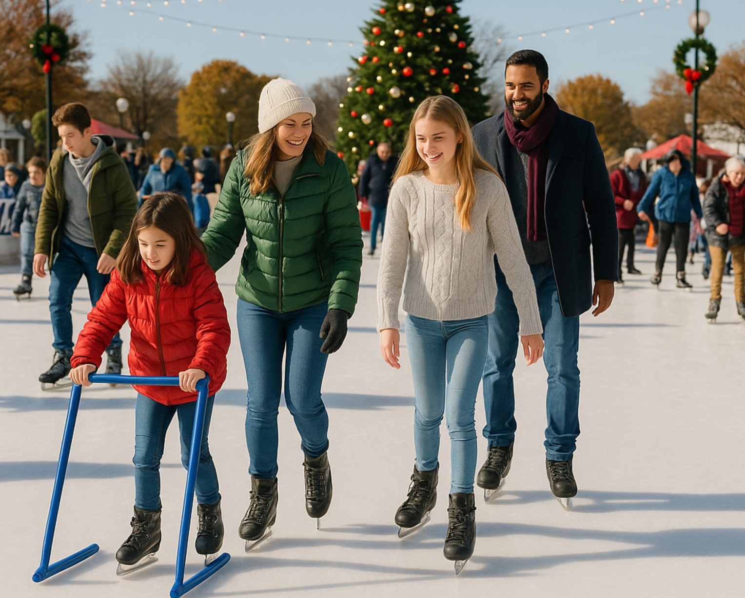 Creative Ways to Host an Ice Skating-Themed Holiday Event Without Real ...