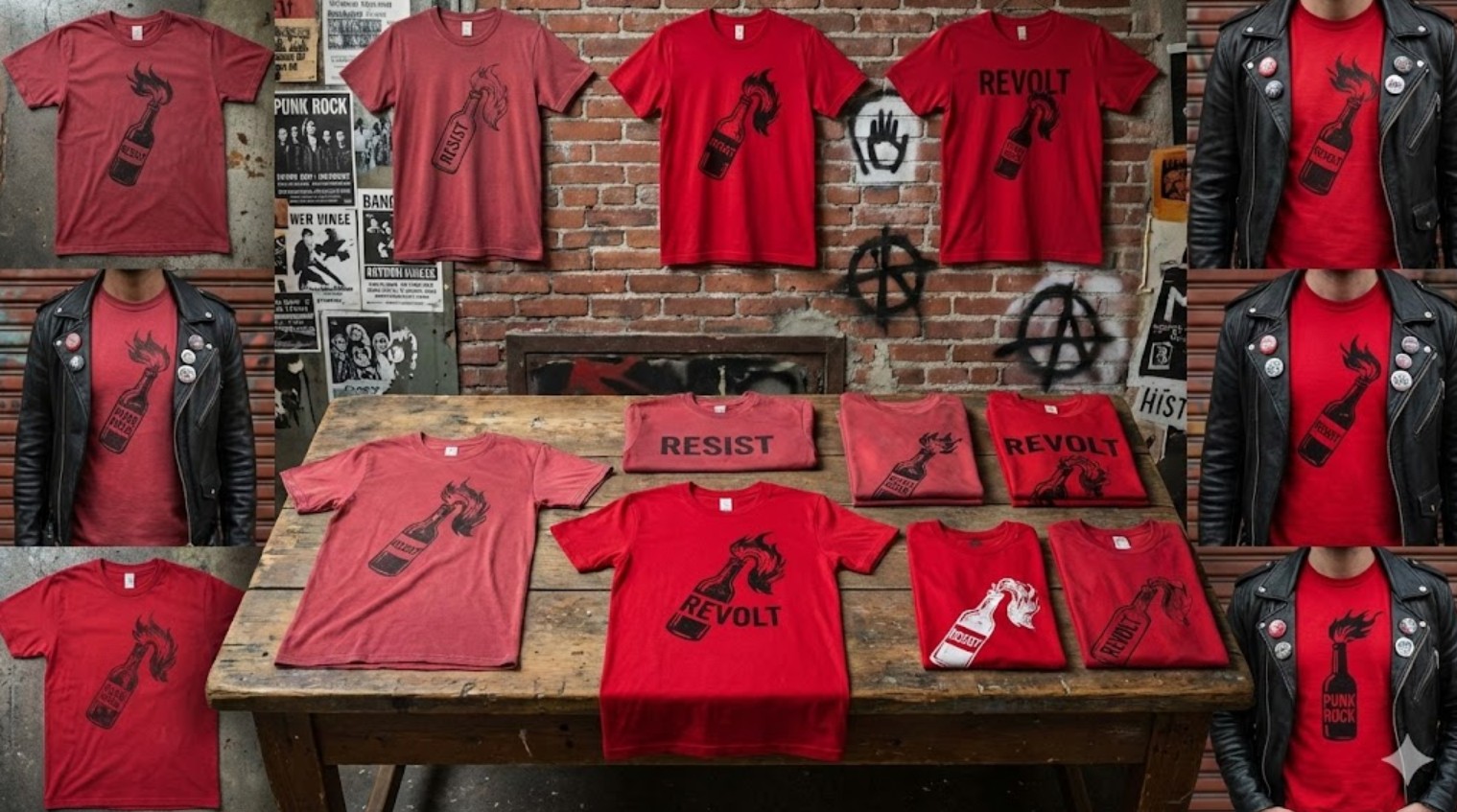 Red Molotov T-Shirts — Bold Style Meets Street Culture | Reckon Talk